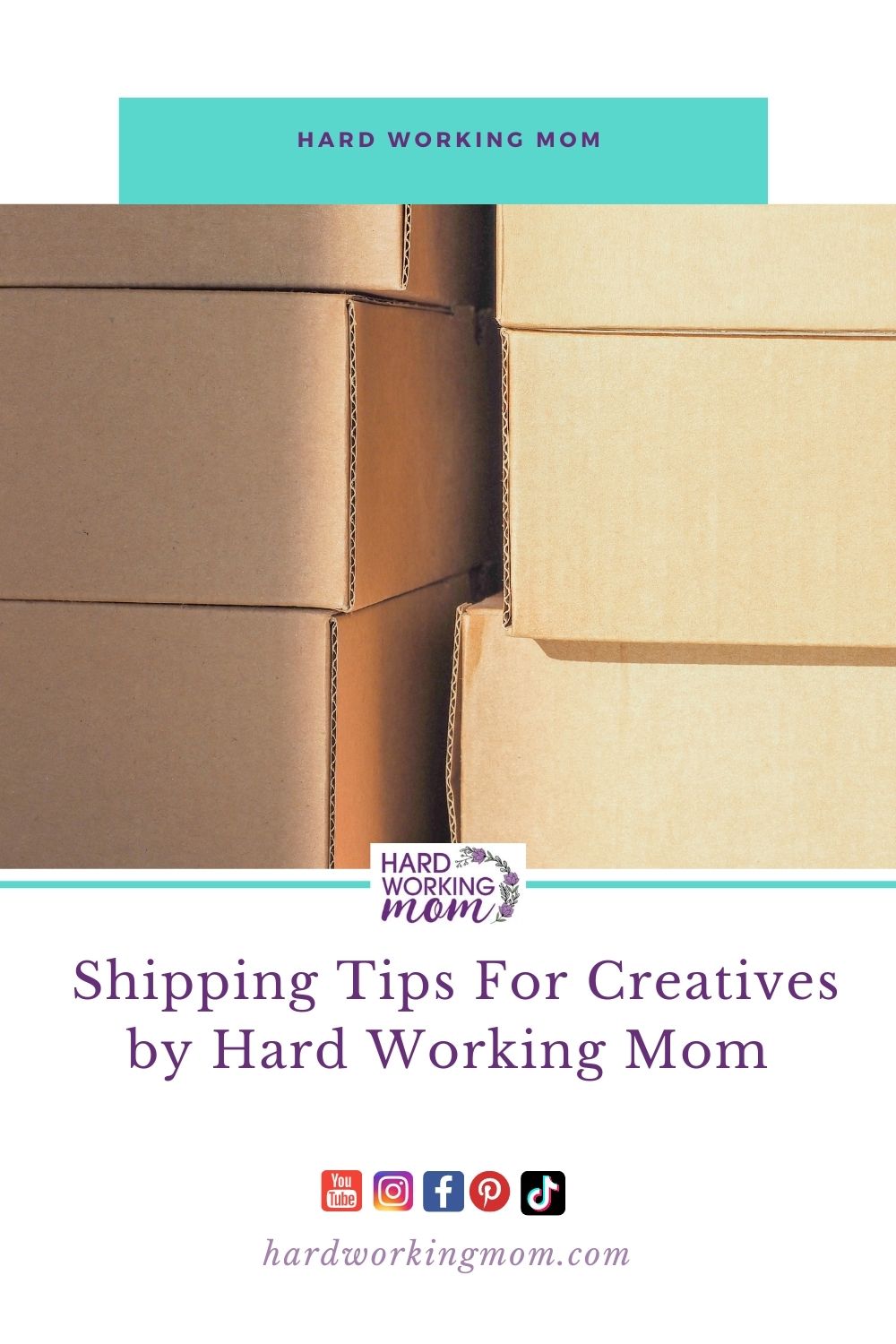Shipping Tips for Creatives by Hard Working Mom