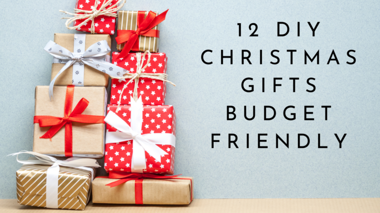 12 Easy DIY Christmas Gifts on a Budget - Hard Working Mom