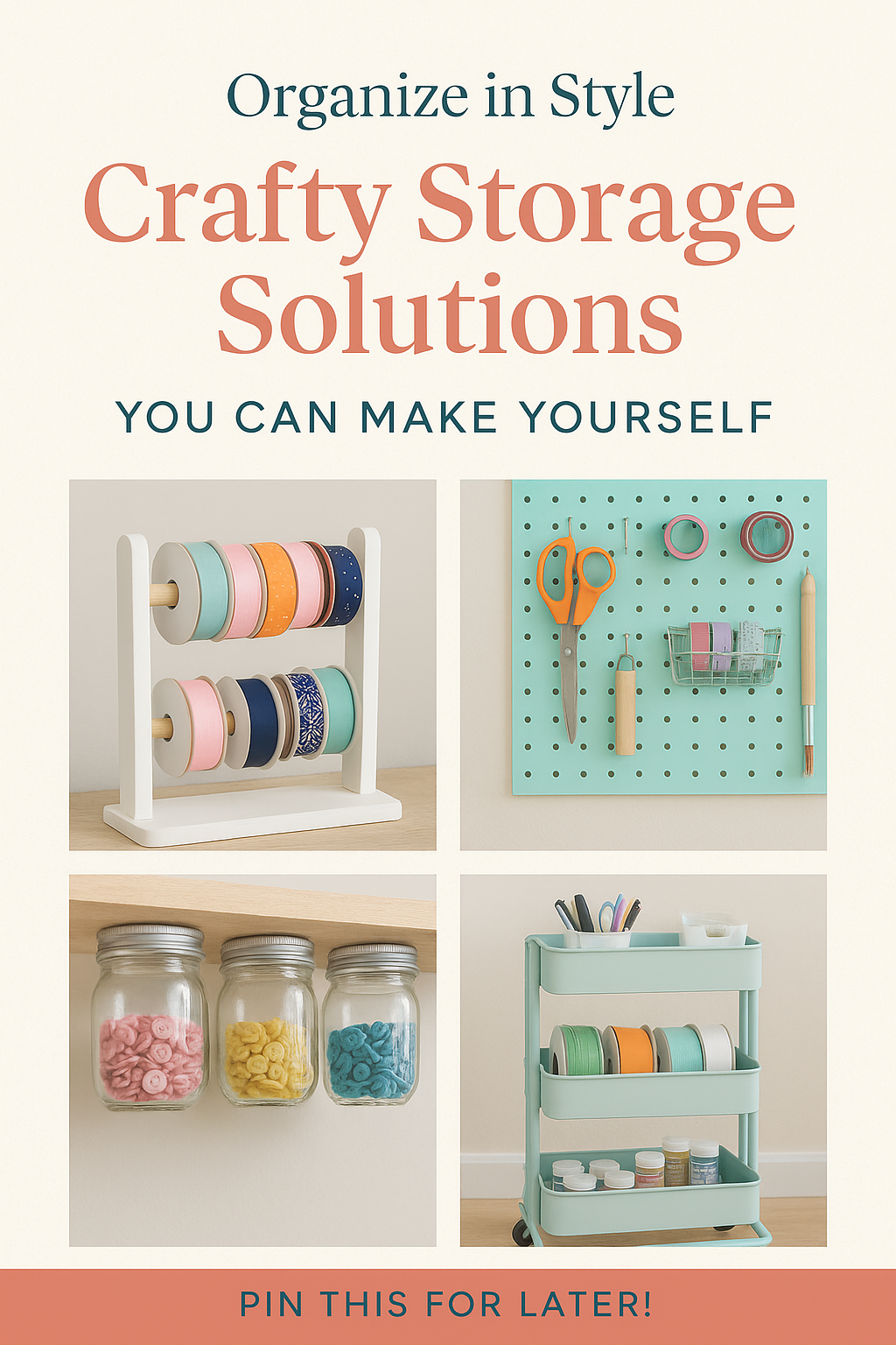 Organize in Style: Crafty Storage Solutions You Can Make Yourself - Hard Working Mom