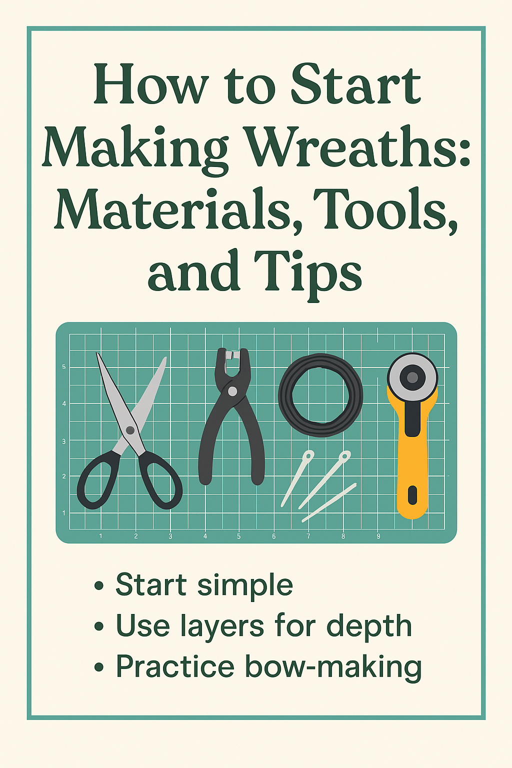 How to Start Making Wreaths: Materials, Tools, and Tips for Beginners ...