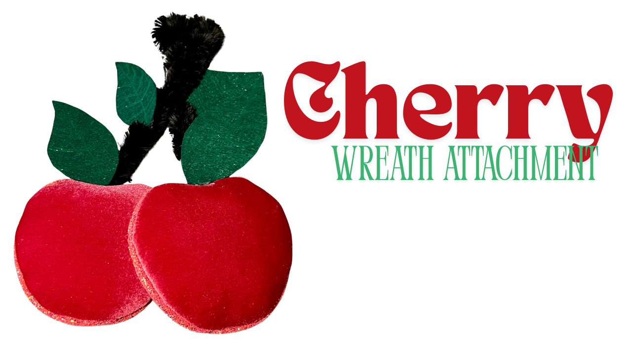 🍒 DIY Cherry Wreath Attachment Tutorial: Sweet & Simple Crafting Fun ...