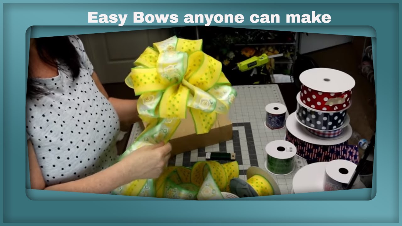 How to Make 9 Different Bows by Hand - Hard Working Mom